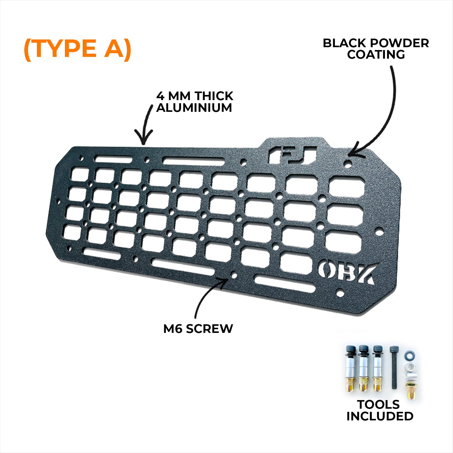 FRONT GRILL MOLLE PANEL FJ CRUISER – OBK WORLD