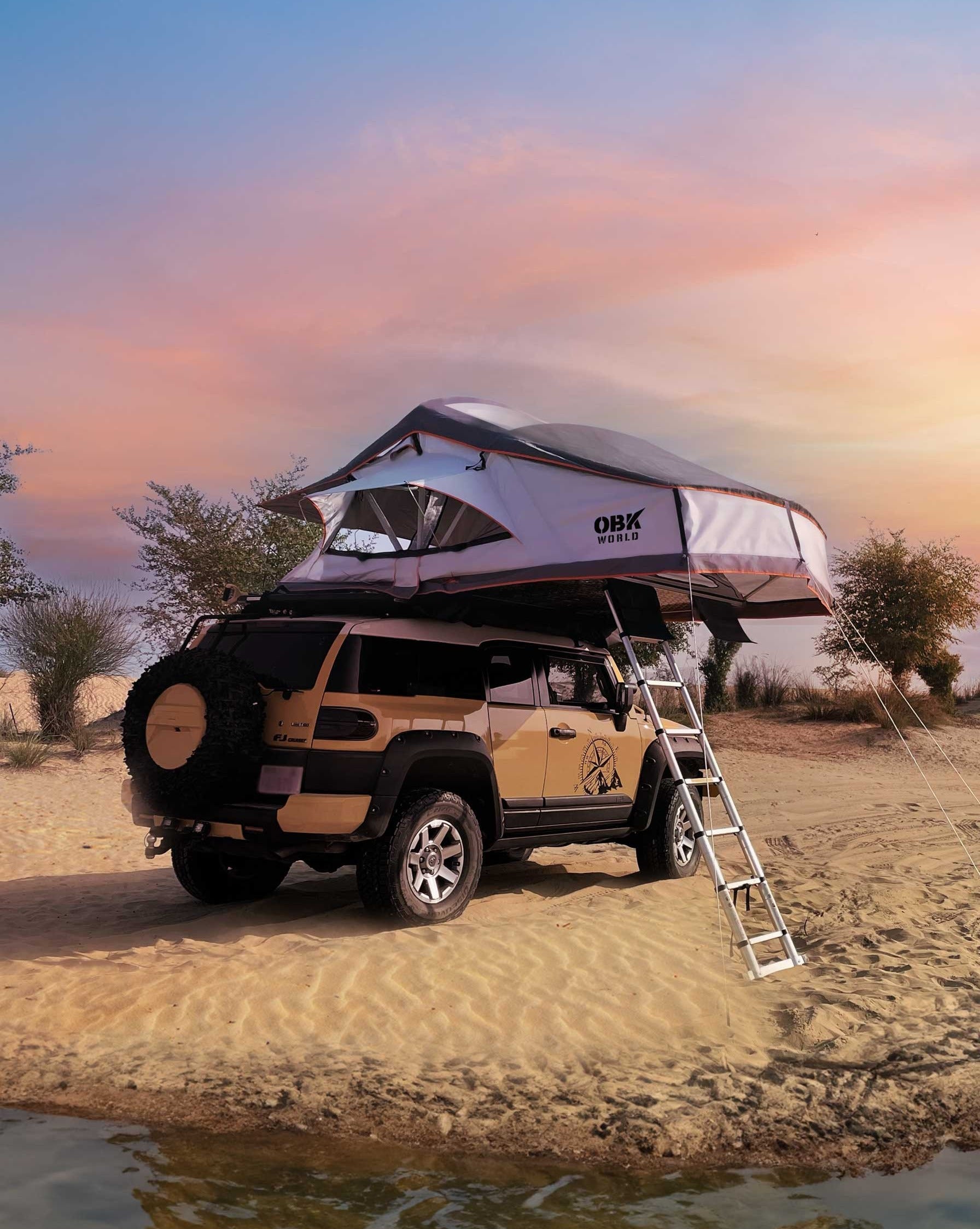 SKYLIGHT 1.4M ROOFTOP TENT – OBK WORLD